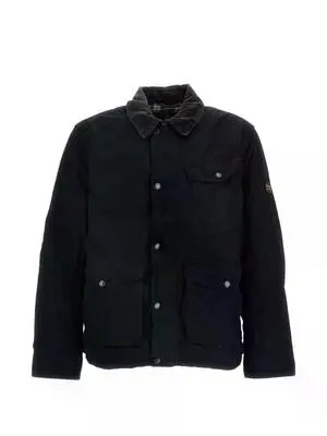 BARBOUR INTERNATIONAL Corduroy-collar Multi-pocket Jacket