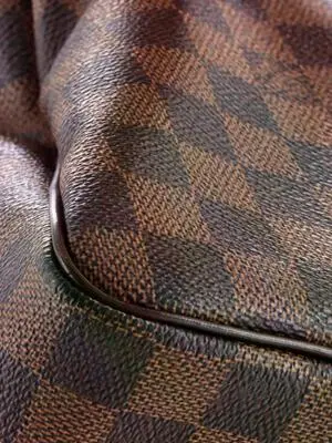 LOUIS VUITTON Speedy Damier Satchel - Brown