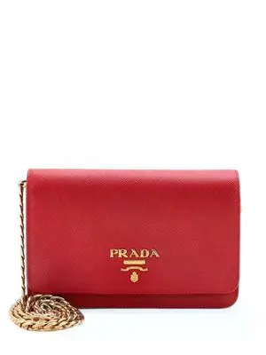 Prada Chain Strap Wallets For Women