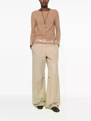 AROVESCIO Foil-print Pullover