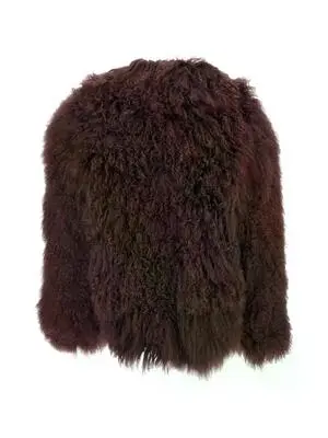MARTHA LOUIS Wool Fur Jacket