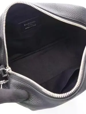 Balenciaga 2018-2026 Leather Credit Camera Bag Crossbody Bag