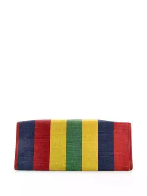 Gucci Baiadera Striped Canvas Tote Bag
