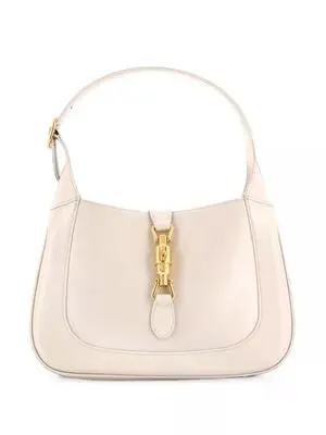 Gucci Jackie 1961 Leather Small Hobo Bag - White