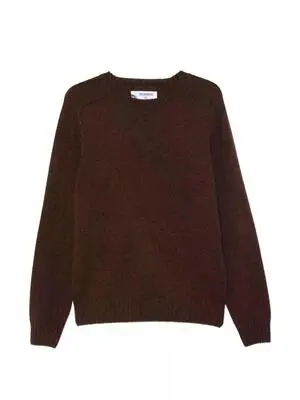 SEBAGO Gilead Crew-neck Wool Sweater - Brown