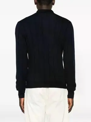 GRAN SASSO Ribbed-knit Cardigan