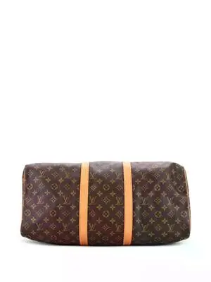 LOUIS VUITTON Monogram Canvas Keepall 50 Travel Bag