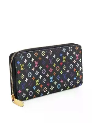 LOUIS VUITTON Zippy Wallet Monogram Multicolor Small Wallets