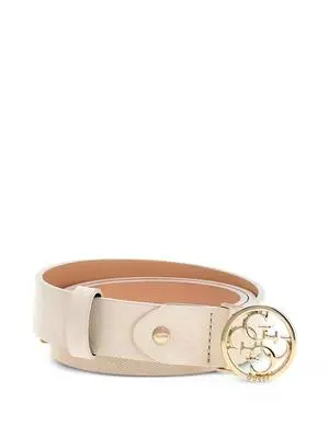 Guess Beige Adelard Adjustable Belt - Neutrals