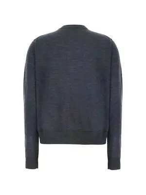 SEMICOUTURE Diana Argyle-pattern Virgin Wool Cardigan