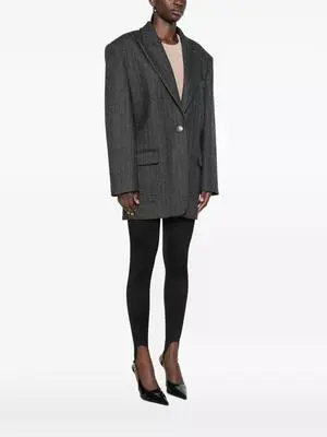 Andamane Teresa Pinstripe Oversized Blazer