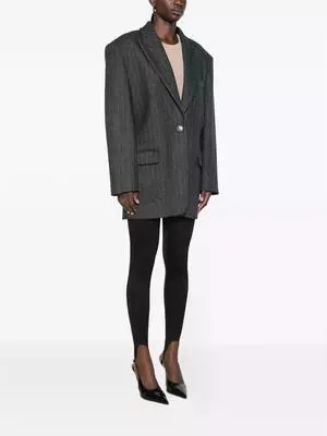 Andamane Teresa Pinstripe Oversized Blazer