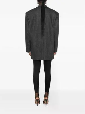Andamane Teresa Pinstripe Oversized Blazer