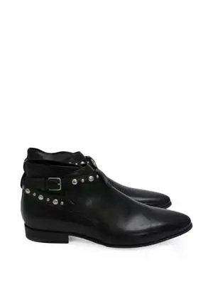 Saint Laurent Studded Ankle Boots
