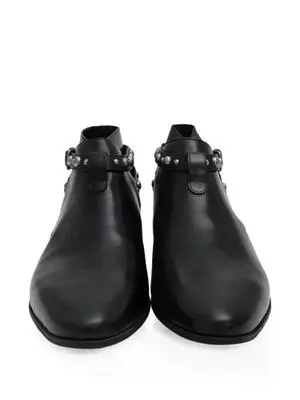 Saint Laurent Studded Ankle Boots