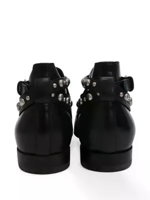 Saint Laurent Studded Ankle Boots