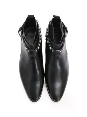 Saint Laurent Studded Ankle Boots