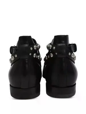 Saint Laurent Studded Ankle Boots