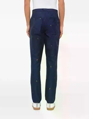 Kenzo Embroidered Motif Trousers
