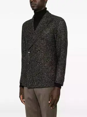 Tagliatore Double-breasted Tweed Jacket