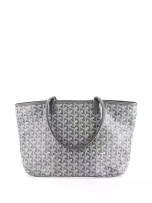 Goyard Artois Coated Canvas Pm Tote Bag - Grey