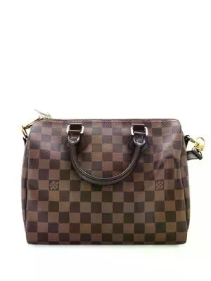 LOUIS VUITTON Damier Speedy Bandoulière 25 Satchel - Brown