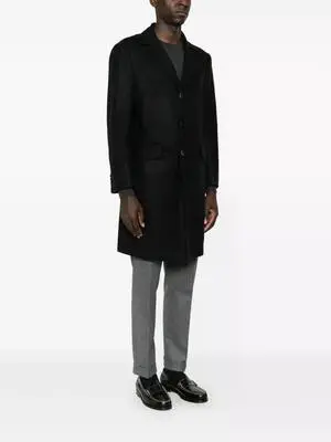 Kiton Single-breasted Cashmere Coat