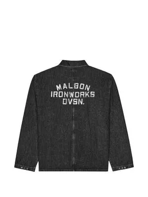 MALBON Foreman Striped Denim Jacket