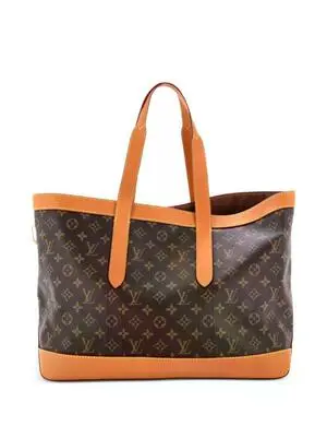 LOUIS VUITTON Cabas Voyage Monogram Canvas Tote Bag