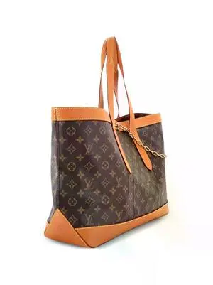 LOUIS VUITTON Cabas Voyage Monogram Canvas Tote Bag