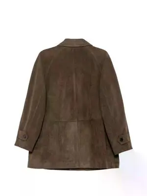 DUNST Raglan-sleeve Button-up Coat