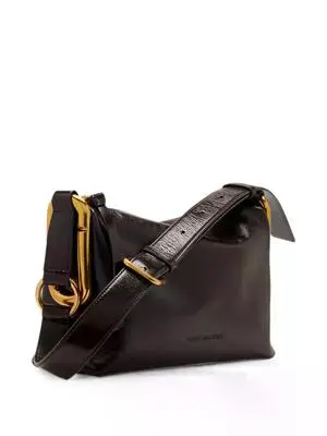 Marc Jacobs Scene Medium Shoulder Bag In Crinkle Leather - Brown