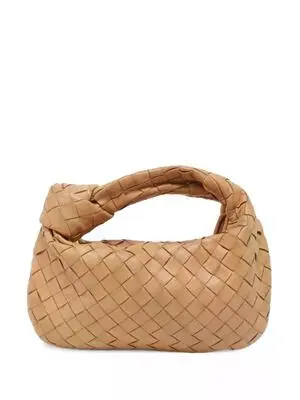 Bottega Veneta Jodie Mini Intrecciato Handbag - Neutrals
