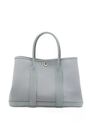 Hermès 2025 Toile And Negonda Garden Party 30 Tote Bag - Grey