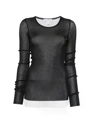 Dolce & Gabbana 2000s Layered Long-sleeve Top