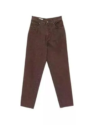 Fendi Logo-patch Jeans