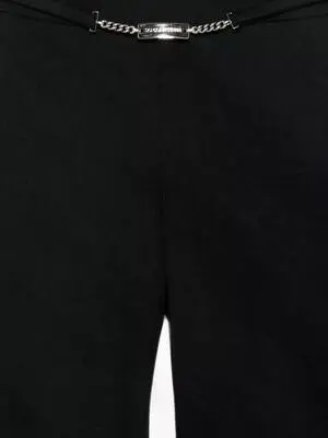 Dolce & Gabbana 2000s Logo-plaque Chain-link Trousers