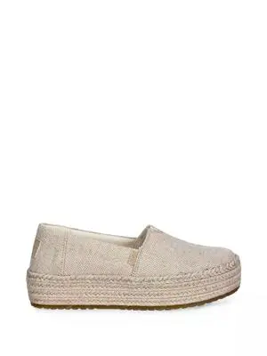 Toms Valencia Platform Espadrilles - Neutrals