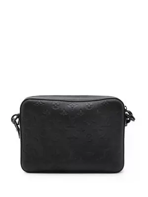 LOUIS VUITTON 2020-2026 Monogram Shadow Trio Messenger Crossbody Bag