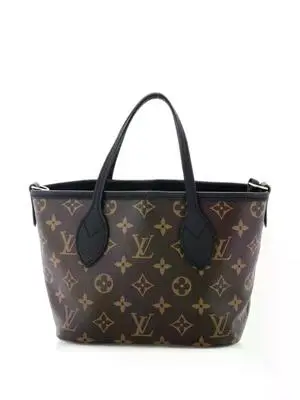 LOUIS VUITTON Neverfull Bandouliere Inside Out Monogram Canvas And Leather Bb Tote Bag - Brown