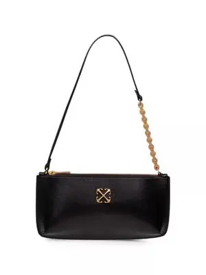 Off-White Jitney Leather Clutch Bag