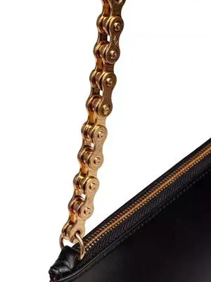 Off-White Jitney Leather Clutch Bag