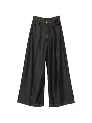 Nude Wide Leg Bottoms For Women