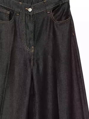 NUDE Wide-leg Denim Trousers