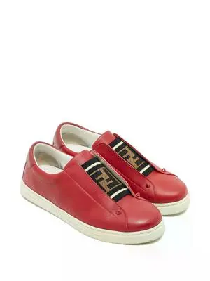 Fendi Rockoclick Ff Slip-on Sneakers