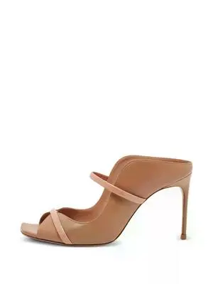 MALONE SOULIERS Patent-strap Sandals - Neutrals