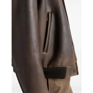 Prada Leather Bomber Jacket