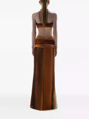 BAOBAB Sumaq Maxi Skirt - Orange
