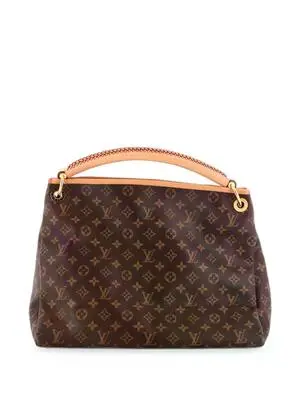 LOUIS VUITTON Artsy Handbag Monogram Canvas Mm Hobo Bag - Brown