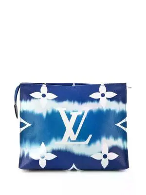 LOUIS VUITTON Escale Monogram Giant Toiletry Pouch 26 Clutch Bag - Blue